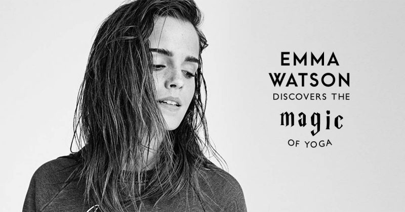 Emma Watson Discovers The Magic Of Yoga - Yogamoo™