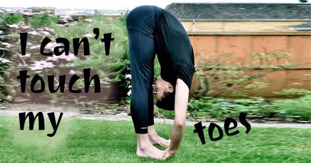 I can’t touch my toes! - Yogamoo™